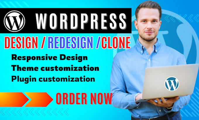 Design, redesign, clone, fix or revamp wordpress, responsive wordpress website by Dukewpexpert ...