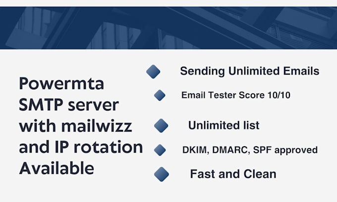Give you dedicated powermta smtp server for send unlimited emails sms marketing by Amazonsmtp ...