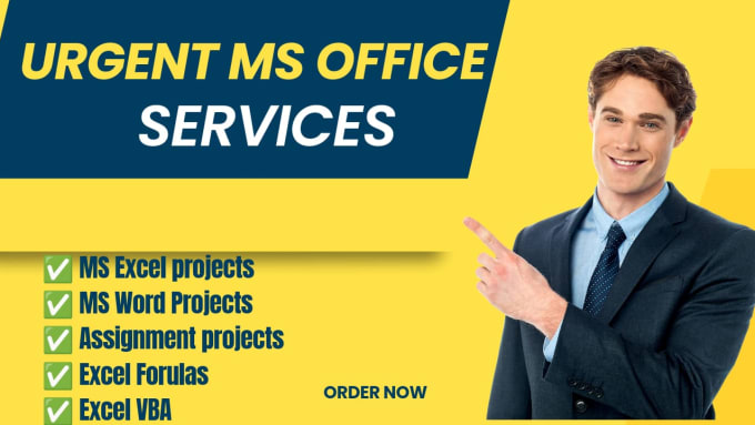 Do urgent ms excel, ms word, powerpoint and assignment projects by ... Do urgent ms excel, ms word, powerpoint and assignment projects by ...