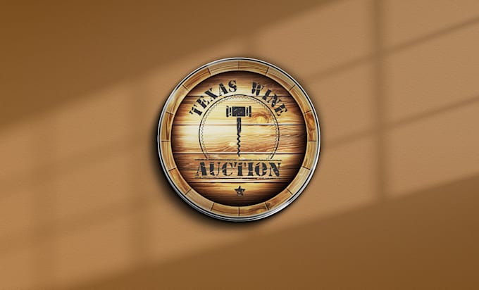 Vibrant 3d vintage retro logo design guru by Melindadean2 | Fiverr