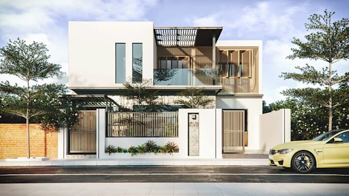 Provide realistic renders for building exteriors by Ar_idesigns | Fiverr