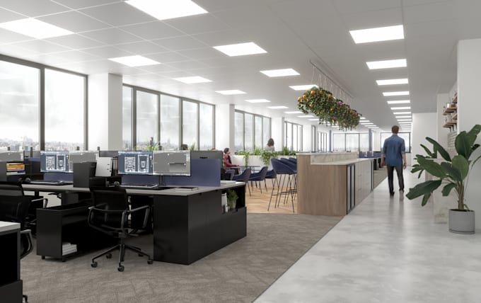 Create 3d renders for your office, showroom or workshop by Arsalanatco ...
