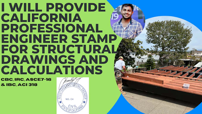 Provide california pe stamp by Nilankahasitha | Fiverr