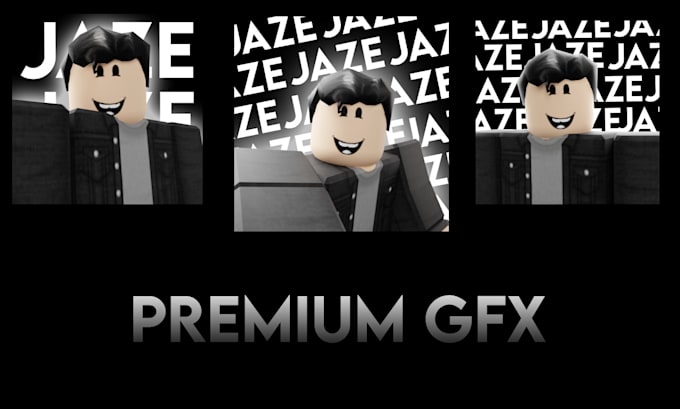 Create a premium roblox gfx profile picture for you by Jazegfx | Fiverr