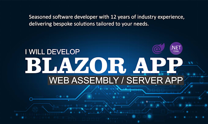 Build your asp net mvc dotnet core blazor web app by Nazimhssn1 | Fiverr