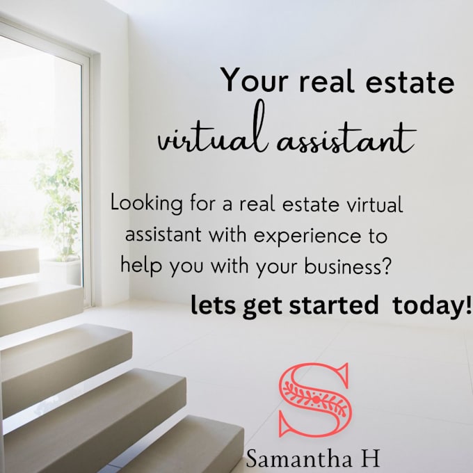Be your professional real estate virtual assistant by Sammihicks | Fiverr