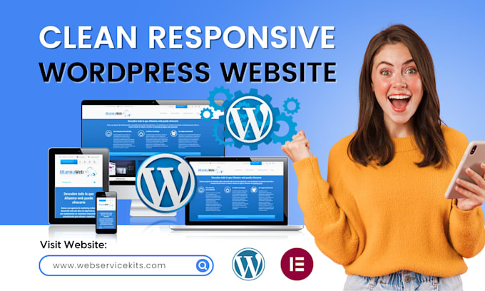 Build clean responsive wordpress website builders design or website development by Daudfarooqi ...
