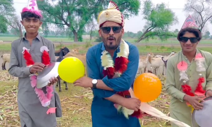 Record funny and crazy happy birthday video in just 2 hours by Roba ...