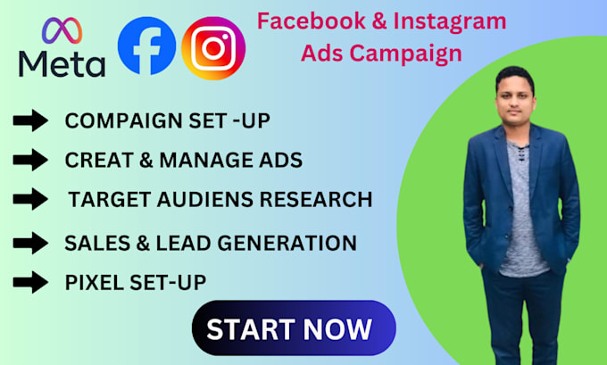 Skyrocket your sales and reach your target audience with meta ads fb ig ads cam by Romman31 | Fiverr