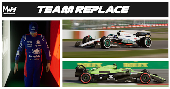 Make an f1 23 mod for you by Manifoldwash3re | Fiverr