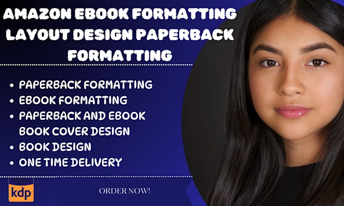 Format ebook ebook formatting, layout design for kindle and paperback ...