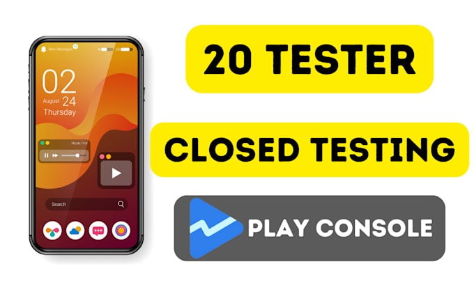 Provide you 12 tester for your app closed testing by Pyccysoft | Fiverr