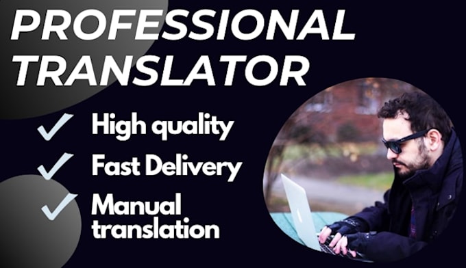Translate english to arabic and vice versa by Adam_bachir | Fiverr