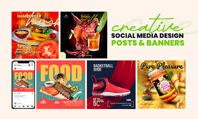 Do creative social media design, post banners, carousels by ...