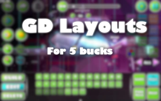 Make a geometry dash layout within a week with a preferred song of your ...
