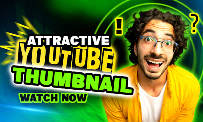 Design custom and amazing youtube thumbnails in 12hrs by Islamas | Fiverr