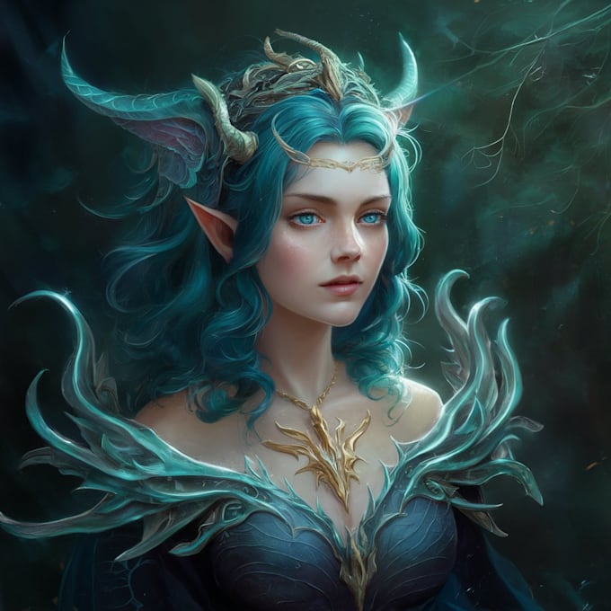Draw any fantasy art by Sidshoper | Fiverr