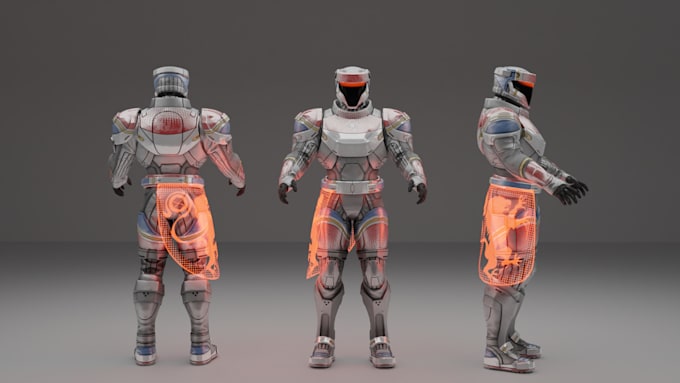 Design 3d character modelling by Rebel921 | Fiverr