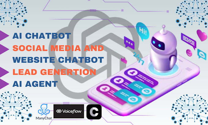 Create ai chatbot with openai, chatgpt,voiceflow or manychat by ... Create ai chatbot with openai, chatgpt,voiceflow or manychat by ...