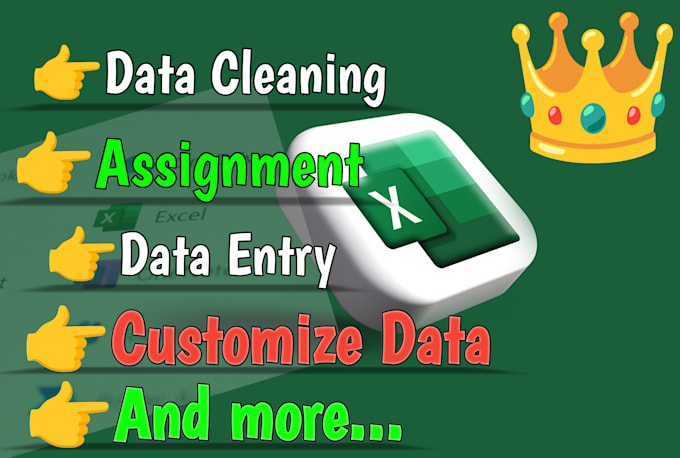 Be your excel expert for data cleaning, data analysis, and assignment help by Excel_kayes | Fiverr
