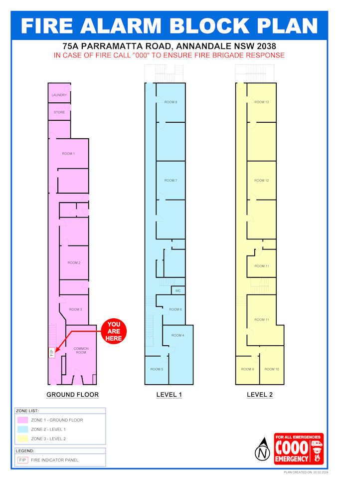 Create zone block plans and diagram by Morenako181 | Fiverr
