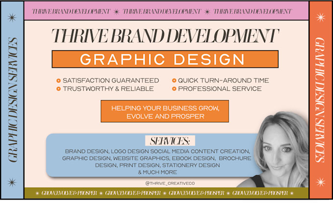 Design your professional logo and brand identity by Thrivebrand | Fiverr