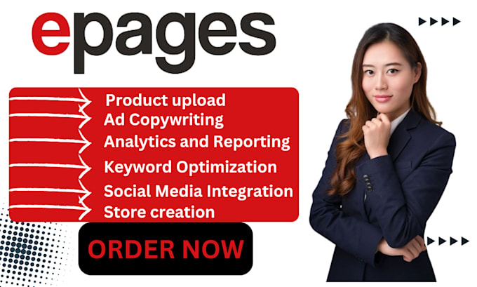 Setup epage product upload big cartel customize epages online store epages by Gen_kosa | Fiverr