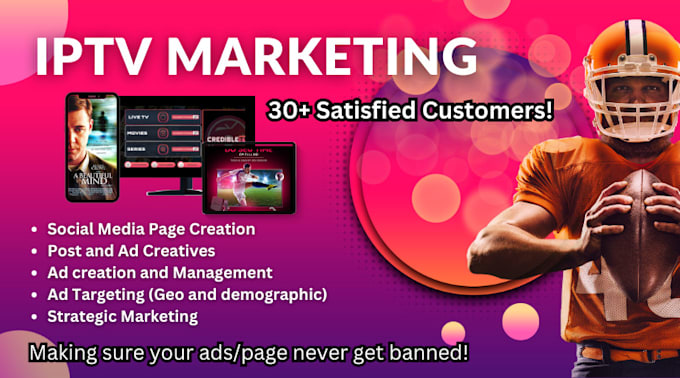 Get you more customers for your iptv app by Sufyan370 | Fiverr