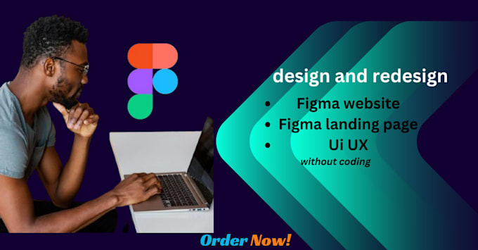 Design redesign build rebuild figma website landing page website ui ux