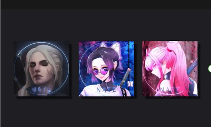 Do custom business logo animation intro, discord twitch pfp icon banner ...