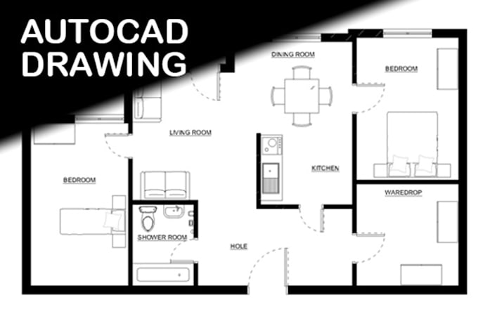 Professional autocad drafting n drawing by Redox777 | Fiverr