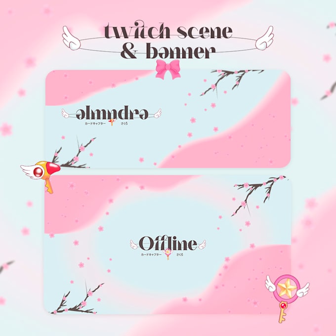 Design twitch scenes, screens, panels, overlays and banners by Pinkdiw ...