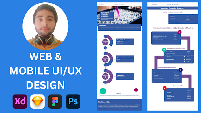 Do your website or mobile app design in figma by Abubakardev6 | Fiverr