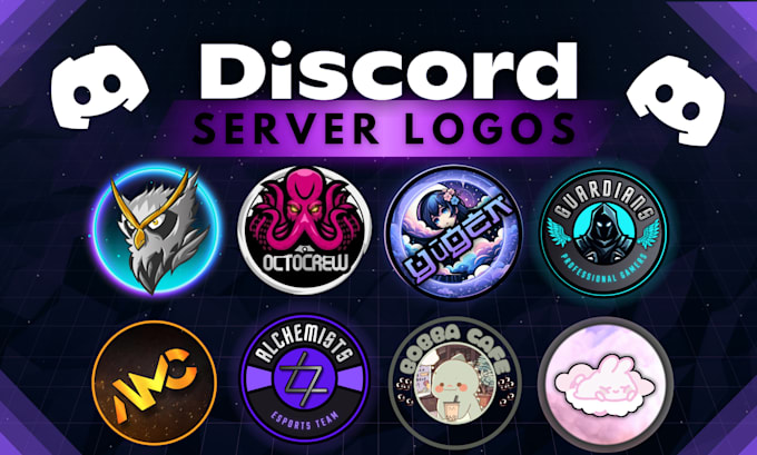 Design a discord server logo by Dusk_designs | Fiverr