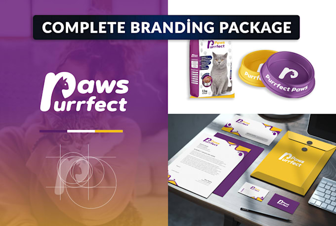 Design premium company logo, brand identity and complete branding kit ...