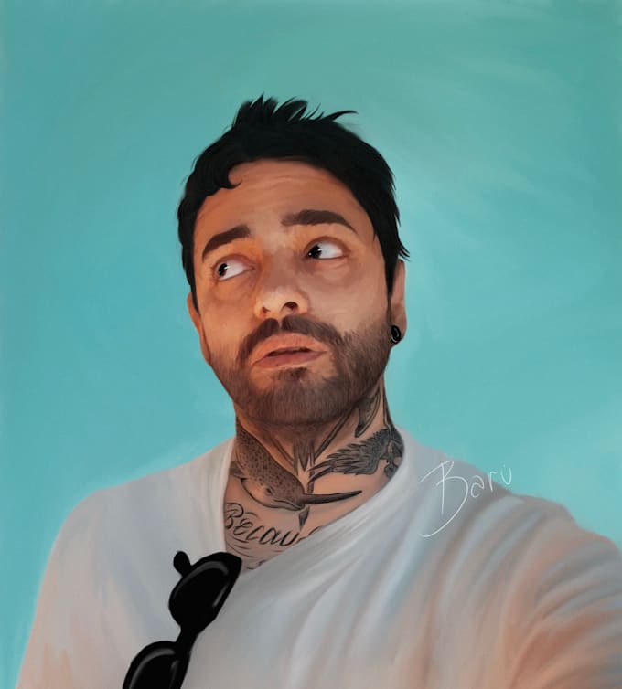 Make traditional art, portraits and digital art in general by ...