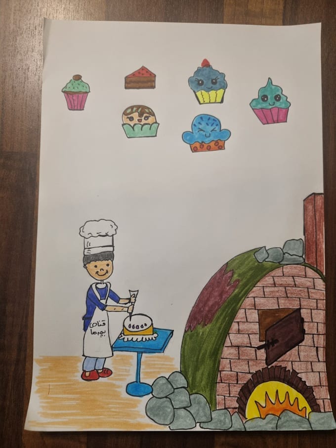 Kids drawing to cartoon an unique keepsake for families by ...