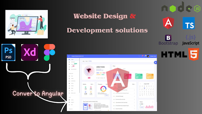 Be your angular developer for angular nodejs website by Hafeez_gul | Fiverr