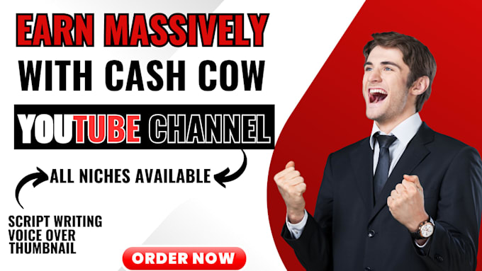 Create professional cash cow video, cash cow channel with tips for fast ...