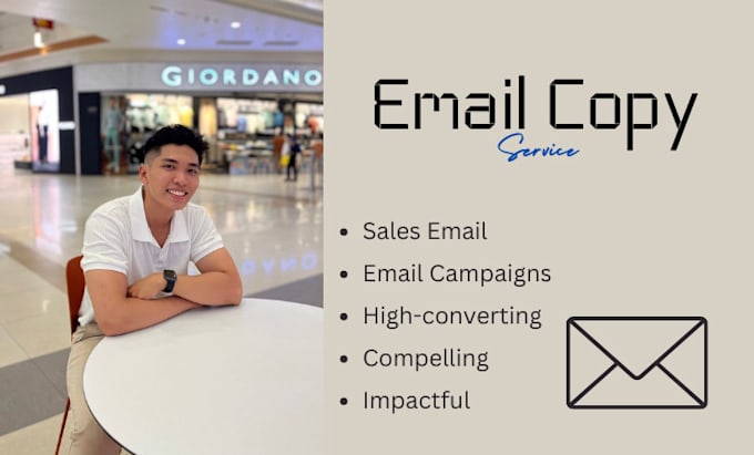 Copywrite sales email and email campaigns by Manhcuong108 | Fiverr