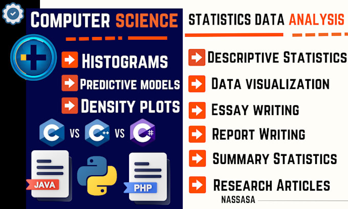 Do statistics data analysis economics using excel with report stata anova spss by Nassasa | Fiverr