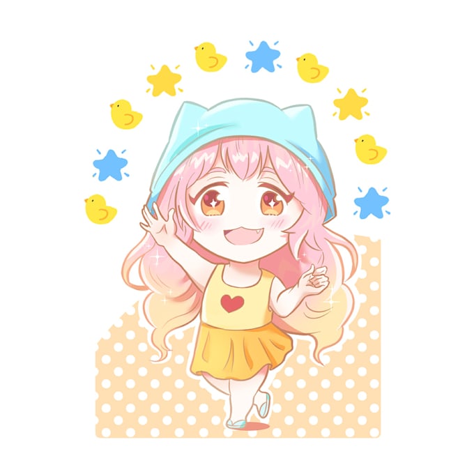 Draw cute and nice chibi characters by Tpa255 | Fiverr
