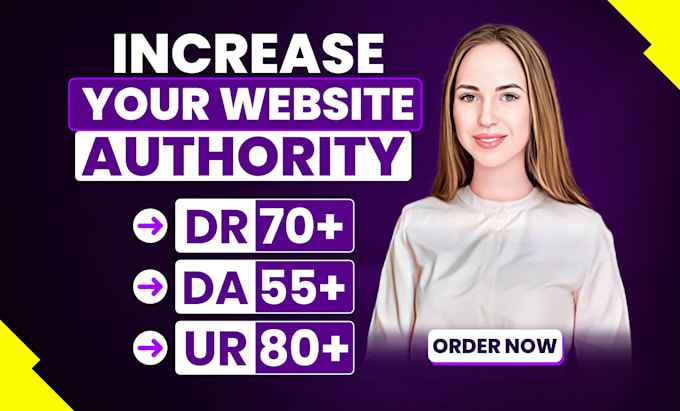 Increase domain rating ahrefs dr domain authority da and authority seo backlinks by Seo_hope ...