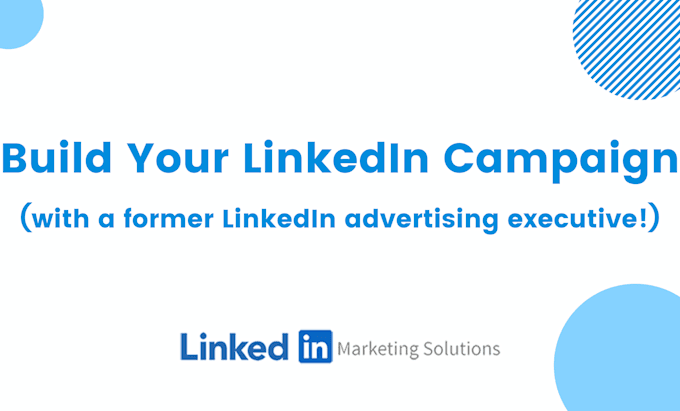 Create your linkedin ad campaign by Seth_glasman | Fiverr