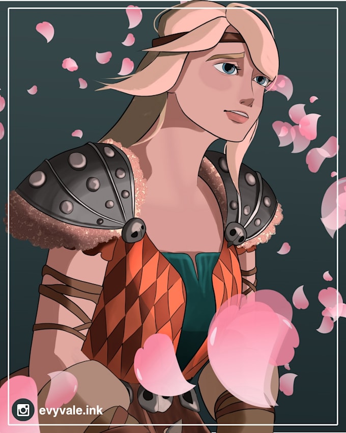 Draw your favourite character in my style or a fan art by Eveink98 | Fiverr