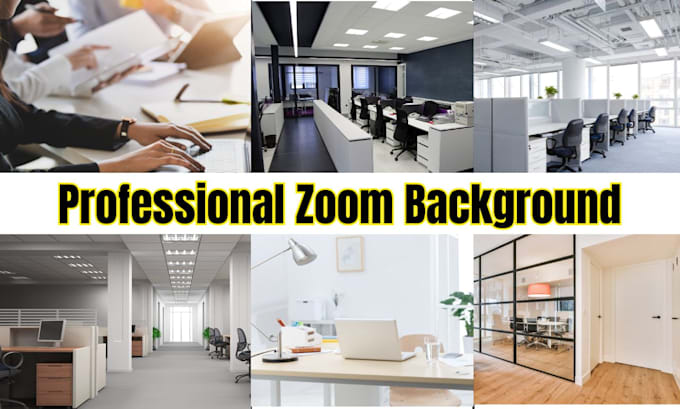 Design unique zoom virtual background with your logo by Kinzashoaib123 ...