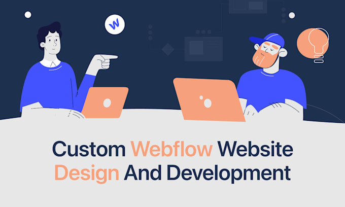 Develop and design a creative, animated, and responsive webflow website ...