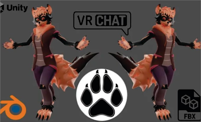 Create 3d vrchat avatar model vr character vrc avatar nsfw avatar model ...