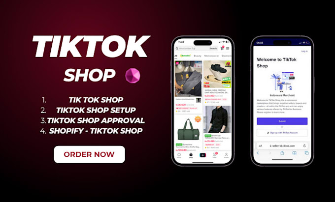Connect tik tok shop to shopify, approve tiktok shop, tiktok shop approval by Riplesms | Fiverr