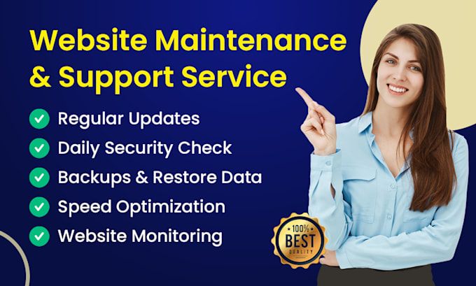 Provide maintenance and support for your wp site day or monthly by Nayeem7860 | Fiverr